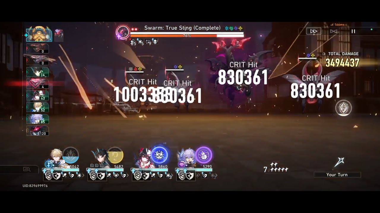 Honkai Star Rail 3 Million Damage Showcase Conundrum Difficulty 2 Final ...