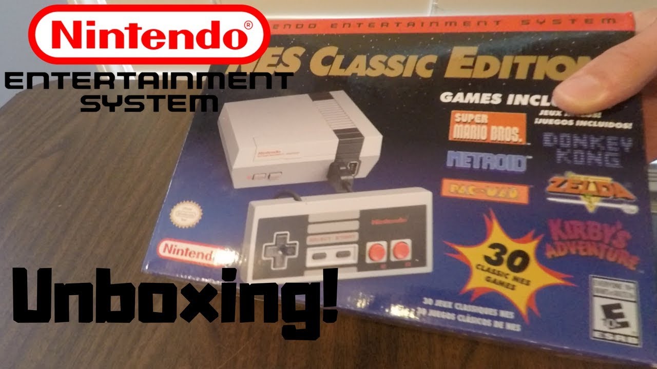 NES Classic Edition Unboxing and Setup! - YouTube
