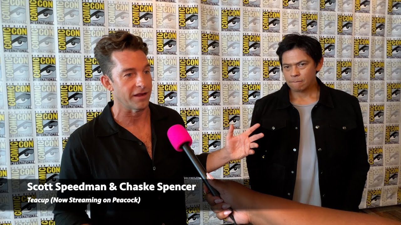 INTERVIEW: Scott Speedman & Chaske Spencer | Teacup - YouTube