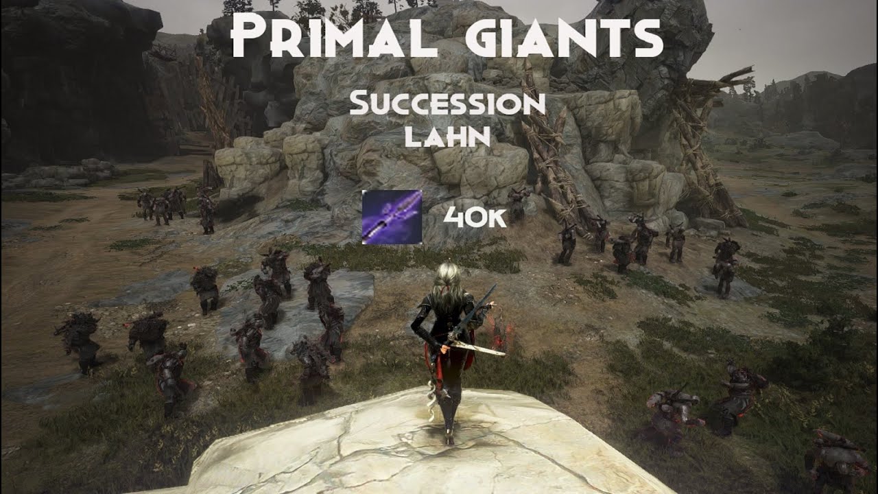 BDO Succ lahn 303k | 40k trash Yellow ls | Primal Giant Post - YouTube