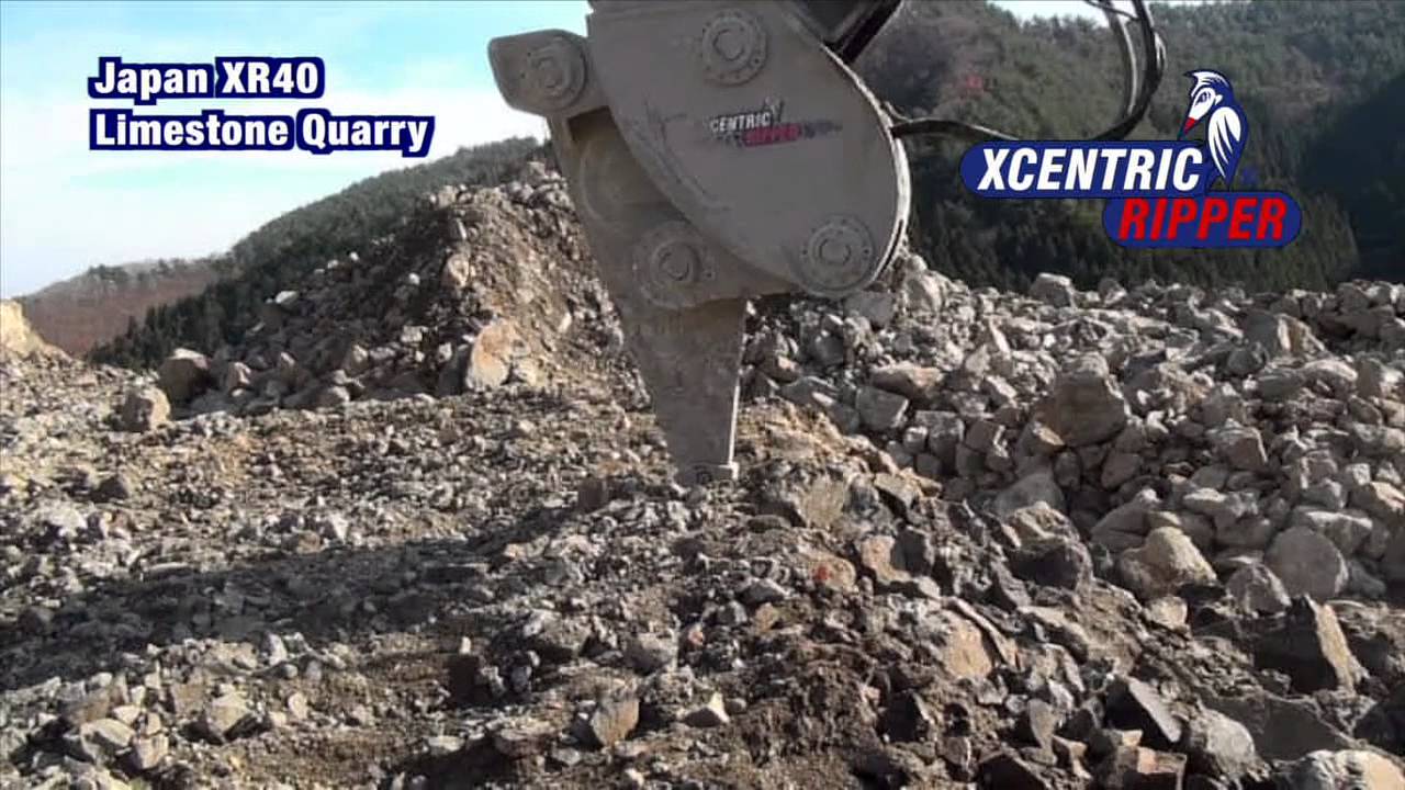 Japan XR40 Limestone Quarry - 2014 - YouTube