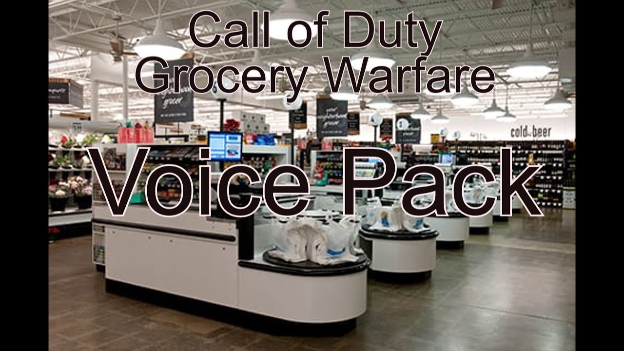 Call of Duty: Modern Warfare 2 - Grocery Warfare Announcer Voice Pack ...
