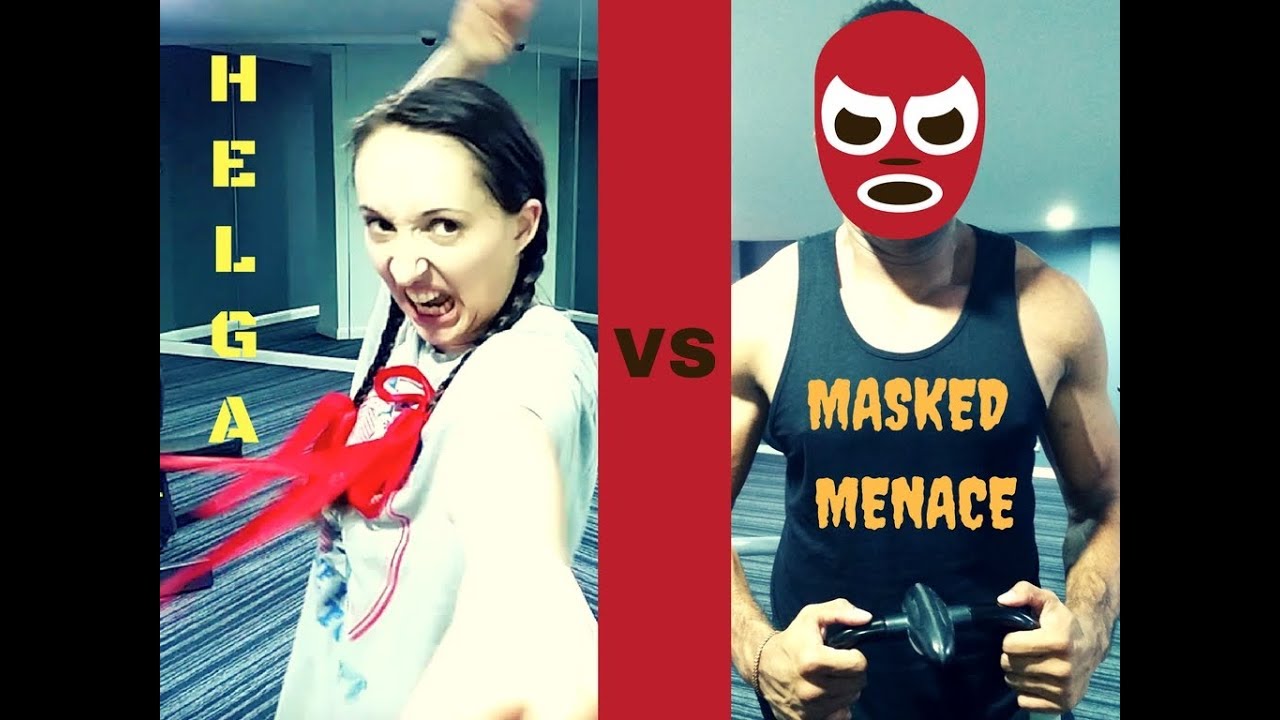 Helga VS Masked Menace The Boxing Match - YouTube