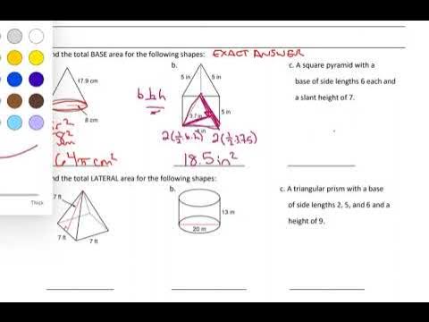 Geometry: 2D and 3D Shapes Review Questions 4-6 - YouTube