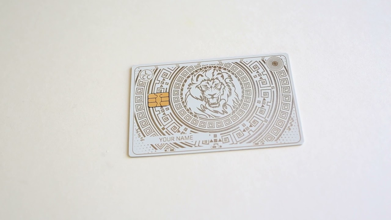 Video Sample of Cards | Convert Plastic Credit Card to Metal