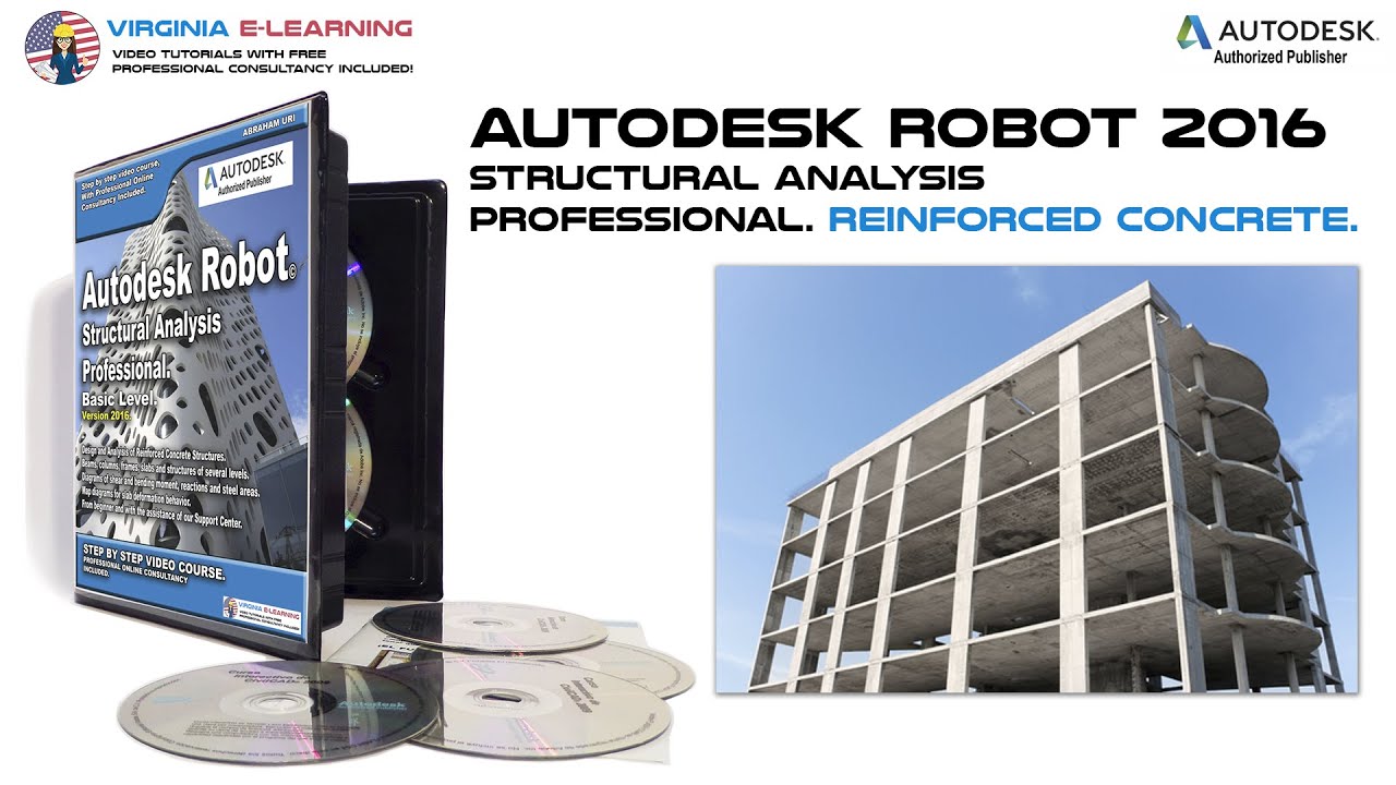…Autodesk Robot 2016 Tutorial│Basic Level│ Lesson 06 │Slabs │ Analysis ...