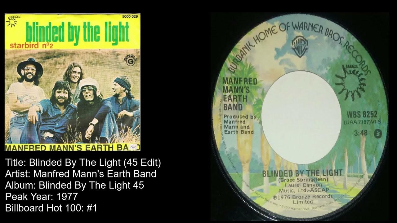 Manfred Mann's Earth Band -Blinded By The Light (45 Edit) (480th #1 of ...
