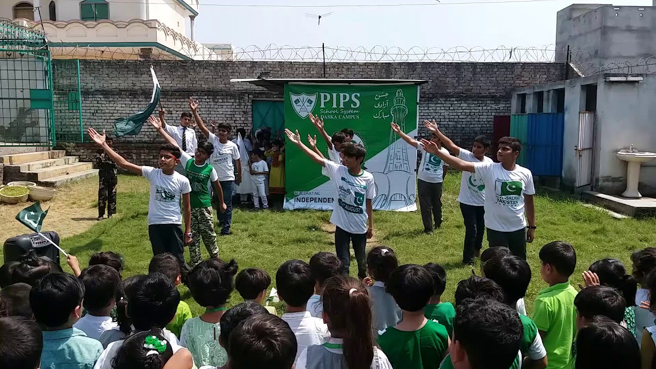 Pakistan Zindabad Song | PIPS School System | ISPR Song | Defence Day ...