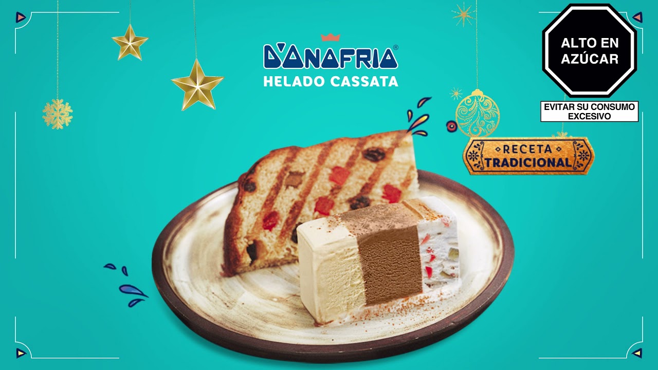 Cassata, el helado perfecto para #ElCalorDeLaNavidadPeruana - YouTube