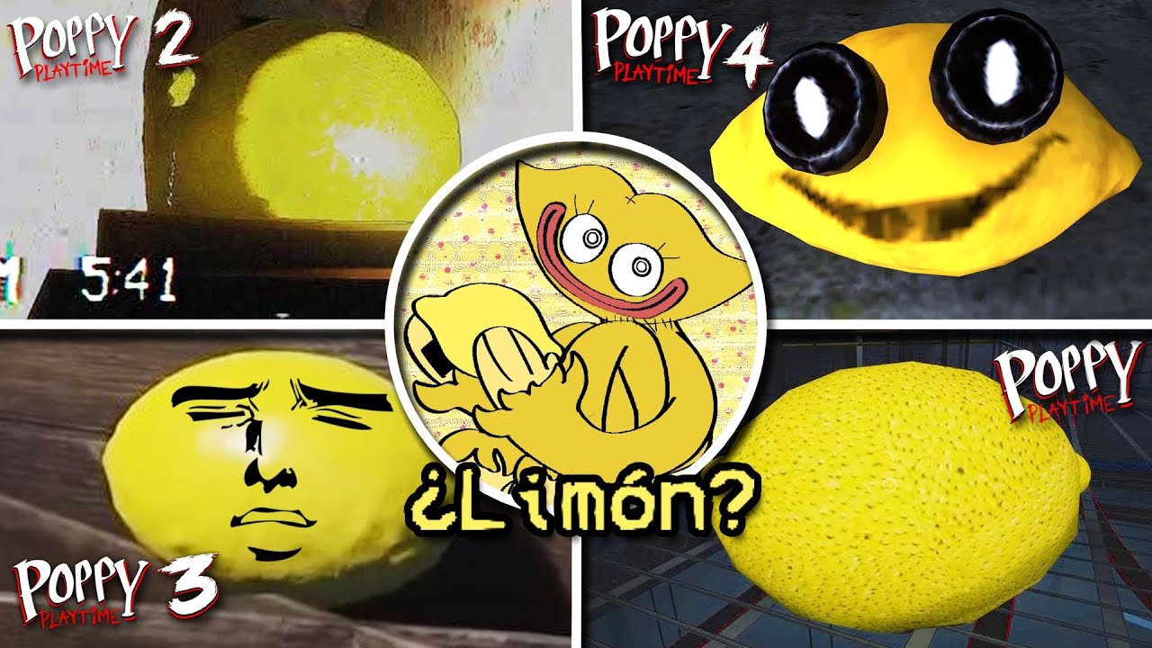 LIMON Evolution - Poppy Playtime: Chapter 1-4 Comparison (4K Showcase ...