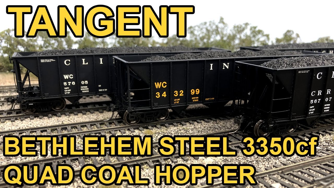 Review: Tangent Bethlehem Steel Corporation 3350 cf Quad Hopper [HO ...
