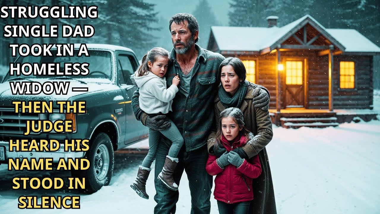 Struggling Single Dad Took In a Homeless Widow — Then the Judge Heard ...