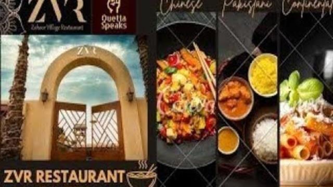 Visit to ZVR Restaurant Quetta | Review of Restaurant | The Best ...