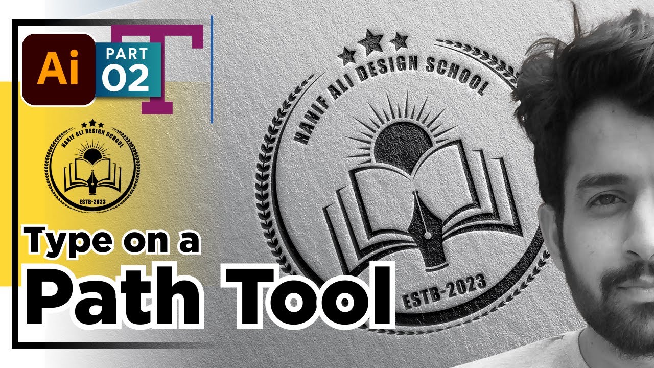 Adobe illustrator-Type on a Path tool-Training Class 10 Part 2 - YouTube