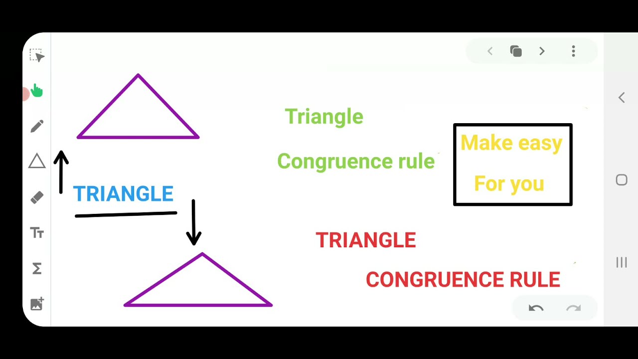 What is Triangle ? Types of Congruence of Triangle - YouTube
