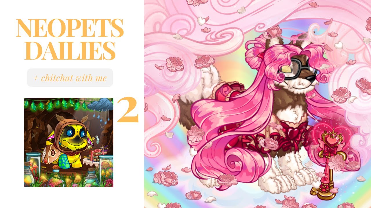 Neopets Dailies + Chitchat About New Plot - YouTube