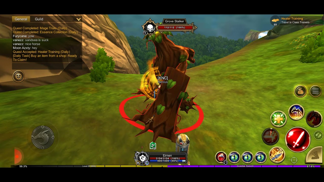 como pegar tokens da classe healer - YouTube