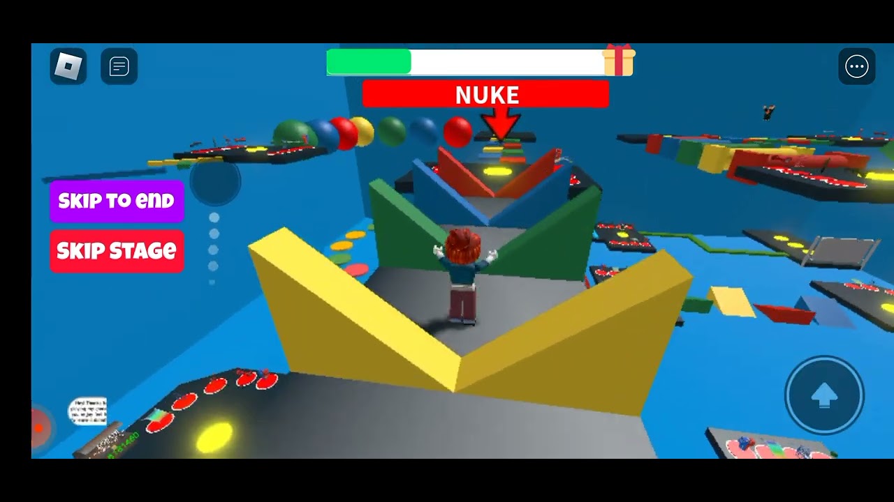 playing Parkour in roblox part 1 - YouTube