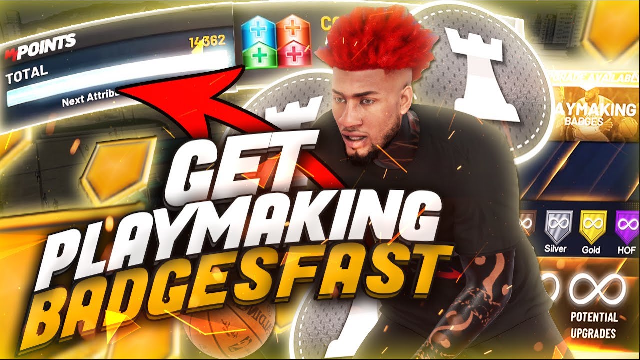 THE BEST PLAYMAKING BADGE/REP METHOD IN NBA 2K21 |80K+ A GAME! 2K21 ...