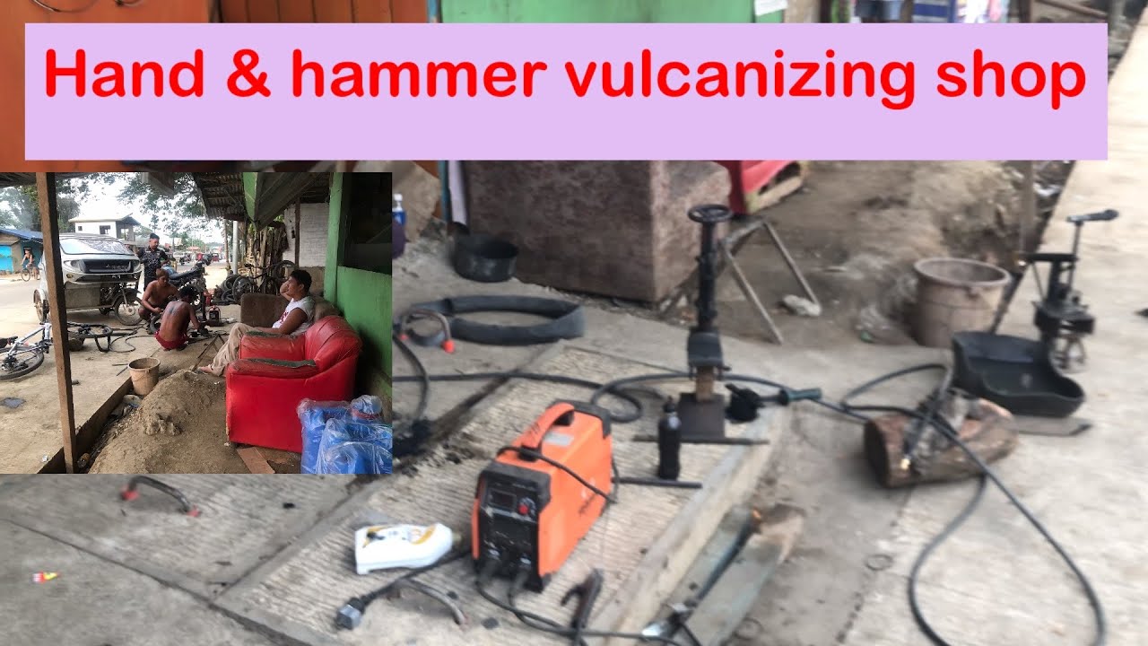 Hand & hammer vulcanizing shop ,rizal avenue extension - YouTube
