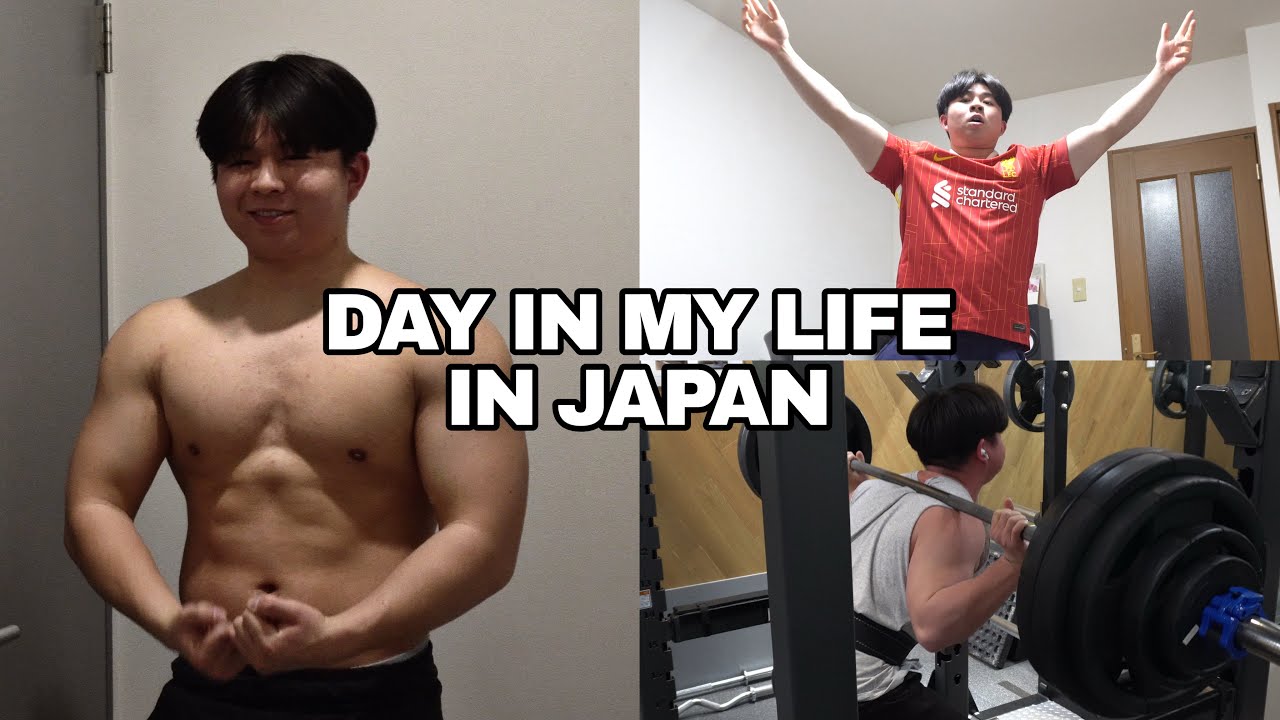 Daily life in Japan as Japanese bodybuilder | Vlog, Day in my life ...