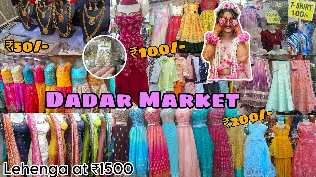 Dadar Market | Cheap & Best Street Shopping | Most Affordable Market in ...