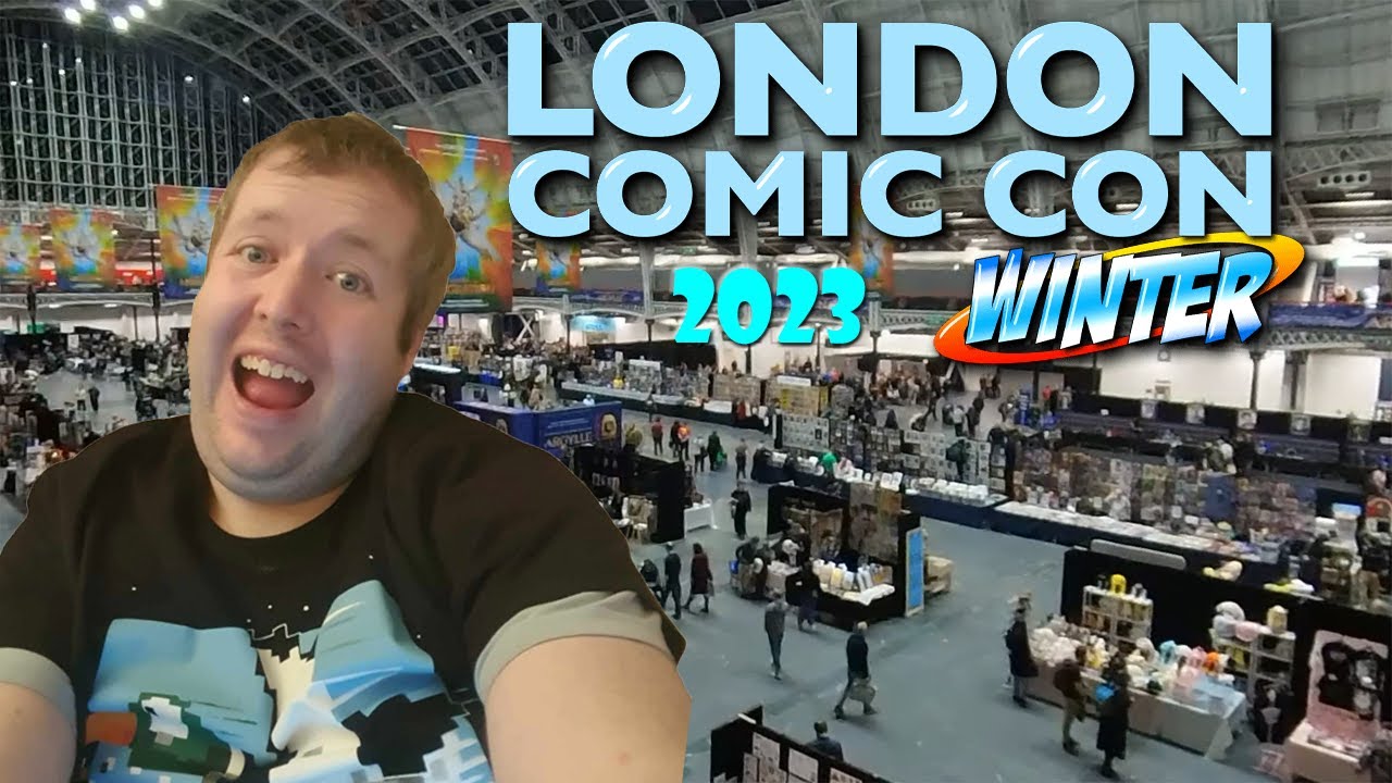 London flim and comic con winter 2023 london olympia - YouTube