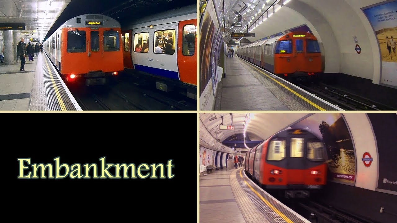 Embankment Tube station | London Underground - YouTube