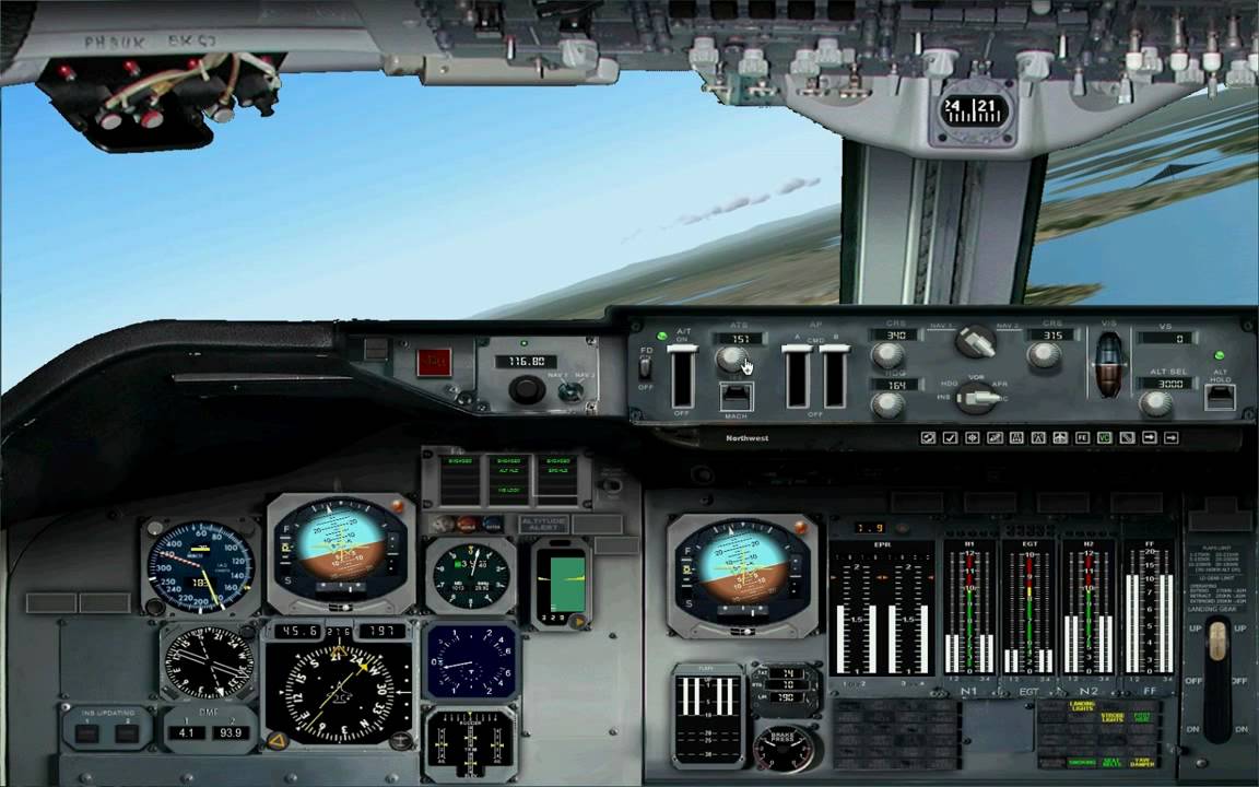 CLS 747-200 full tutorial (including INS tutorial) part2 - YouTube