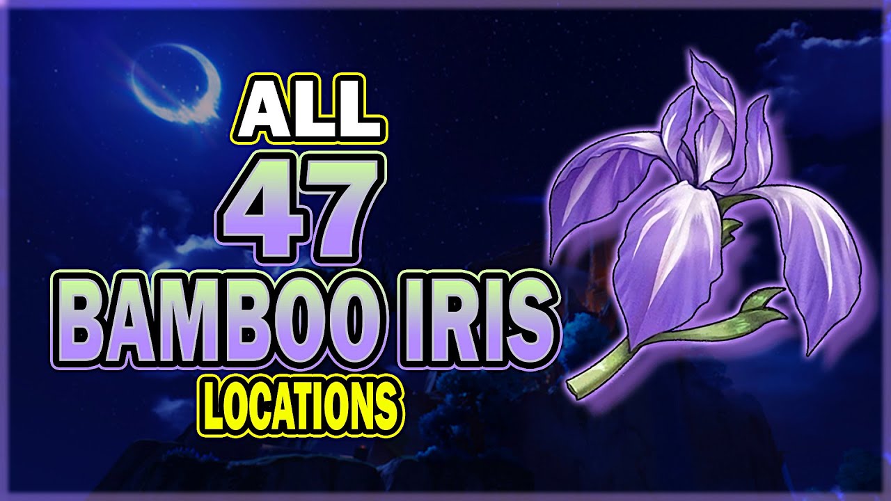 All 47 Bamboo Iris Locations - Cartethyia Level-Up Material | Wuthering ...