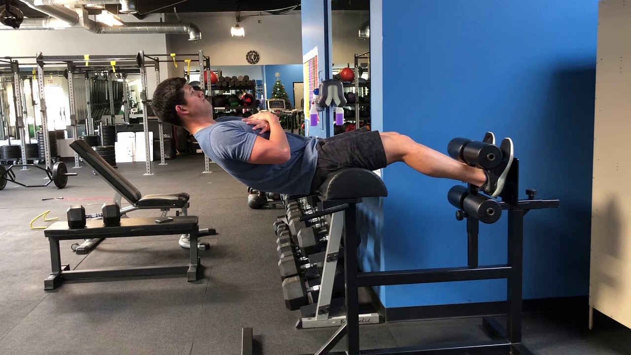 GHD Sit-up Hold - YouTube