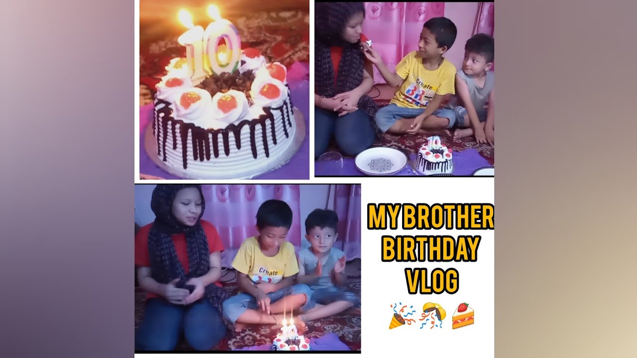 My brother birthday vlog 2020 - YouTube