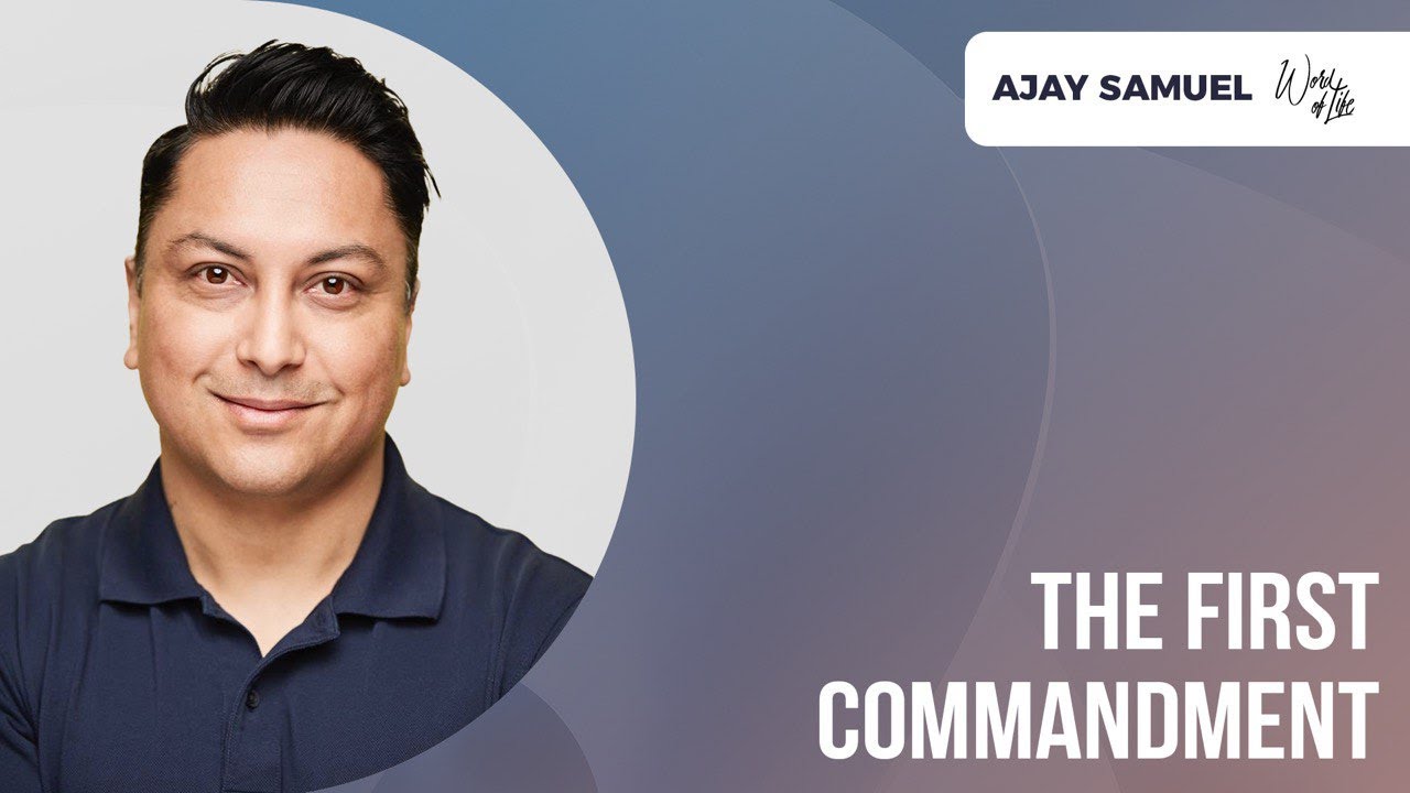 The First Commandment I Ajay Samuel I October 2, 2022 - YouTube