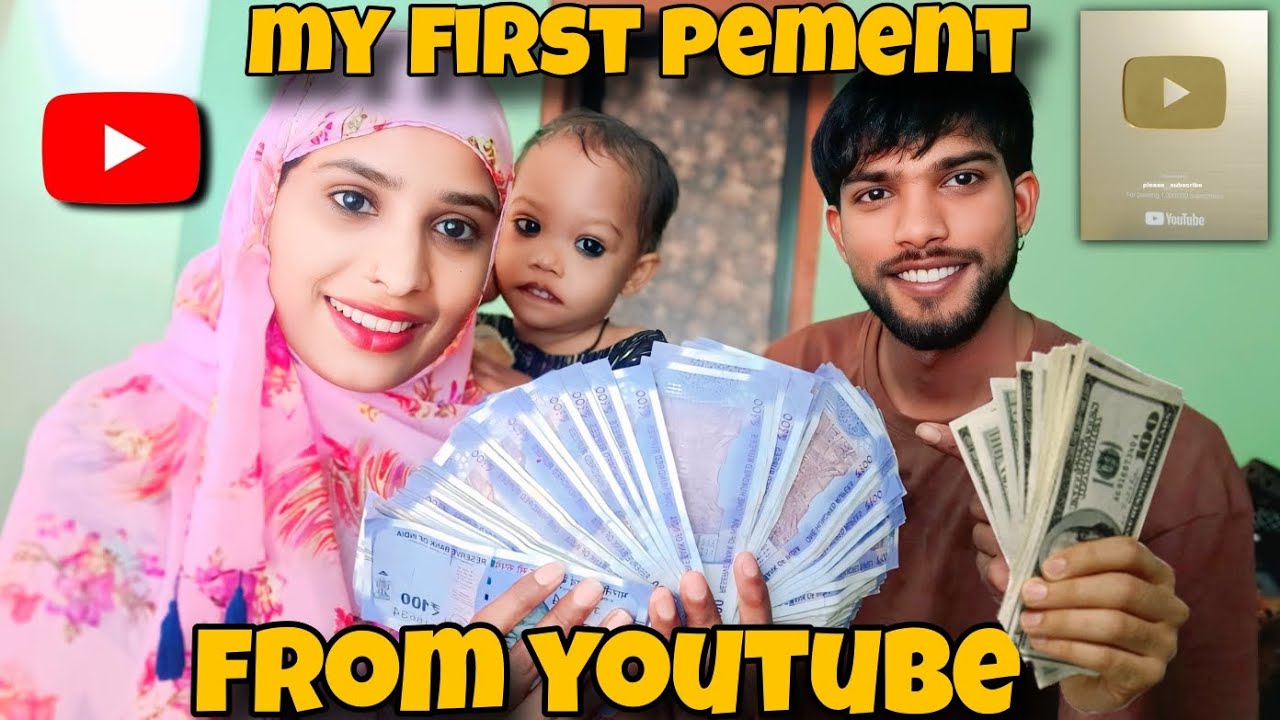 My first payment YouTube 💸💰YouTube first payment my YouTube first ...