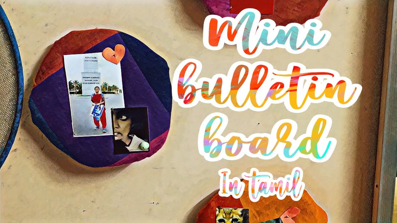 Mini bulletin board | Easy home decoration | Best out of waste | Simple ...