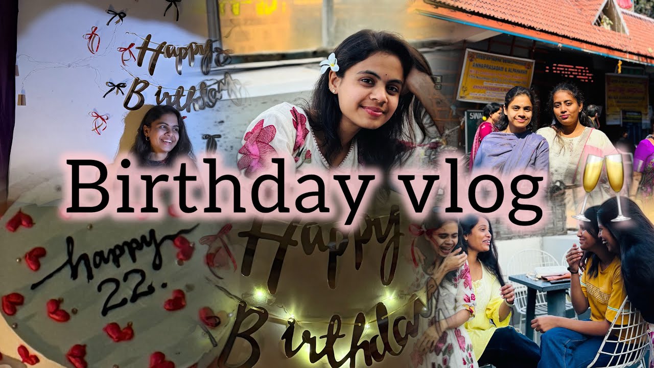 My Birthday vlog | Turns 22| Friends| Surprise | Emotional | Happy ...