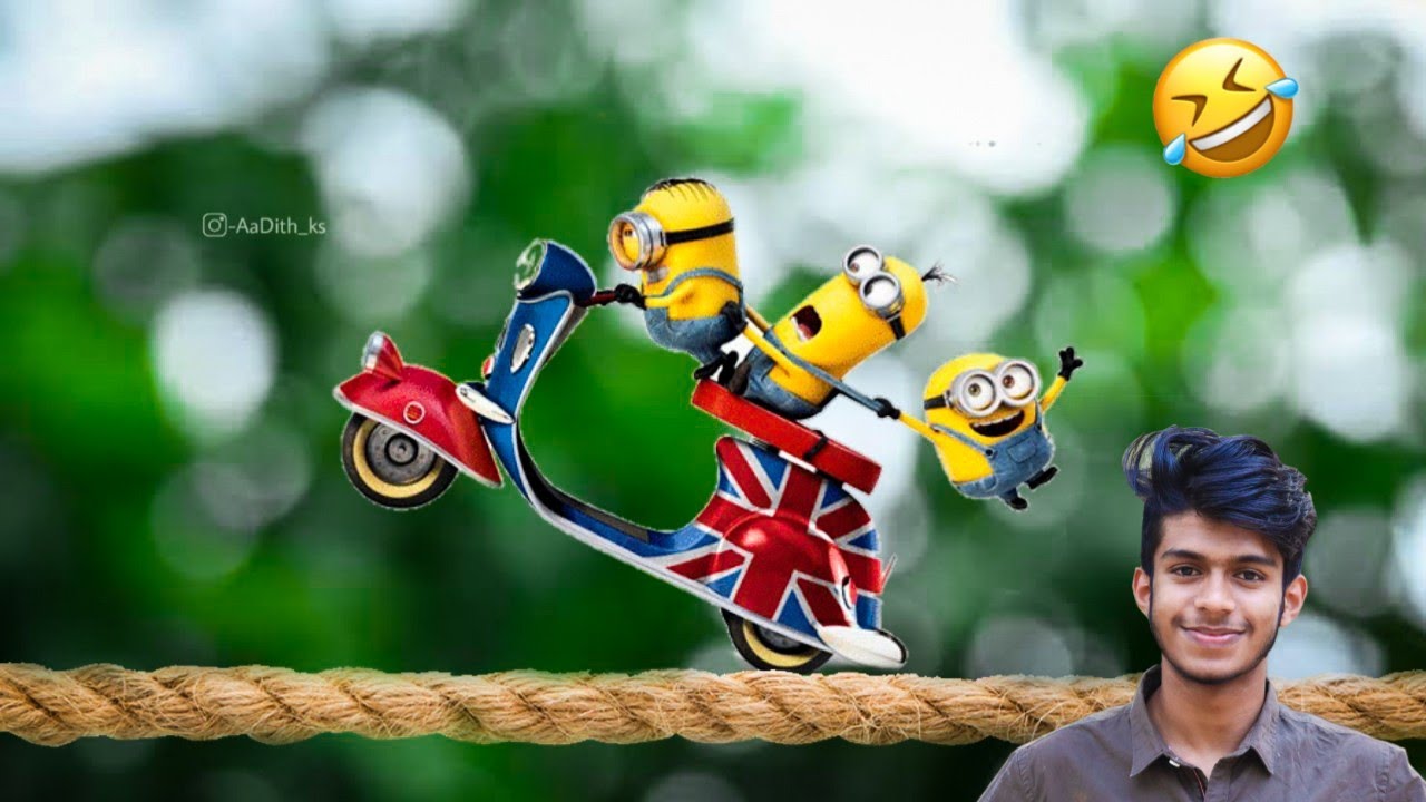 Minions Photo Editing Tutorial 2020 ||| Minions Photography | Cartoon ...