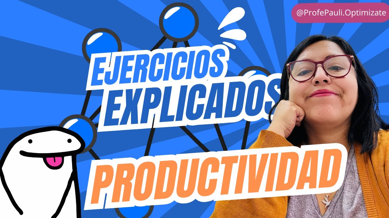 3 EJERCICIOS EXPLICADOS FÁCILES DE PRODUCTIVIDAD, 1 SOLO FACTOR Y MULTIFACTORIAL - YouTube