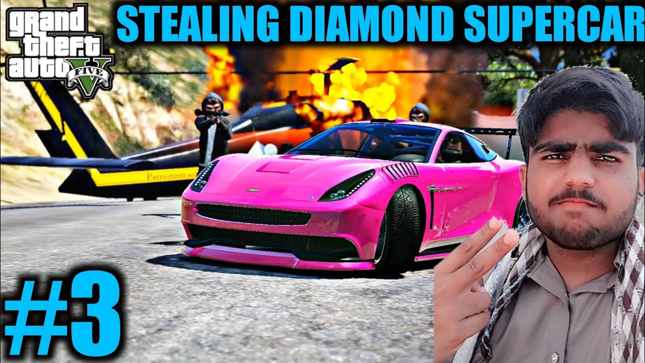 GTA V STEALING LUXURY SUPERCAR IN GTA V!|GTA V GAMEPLAY#3 - YouTube