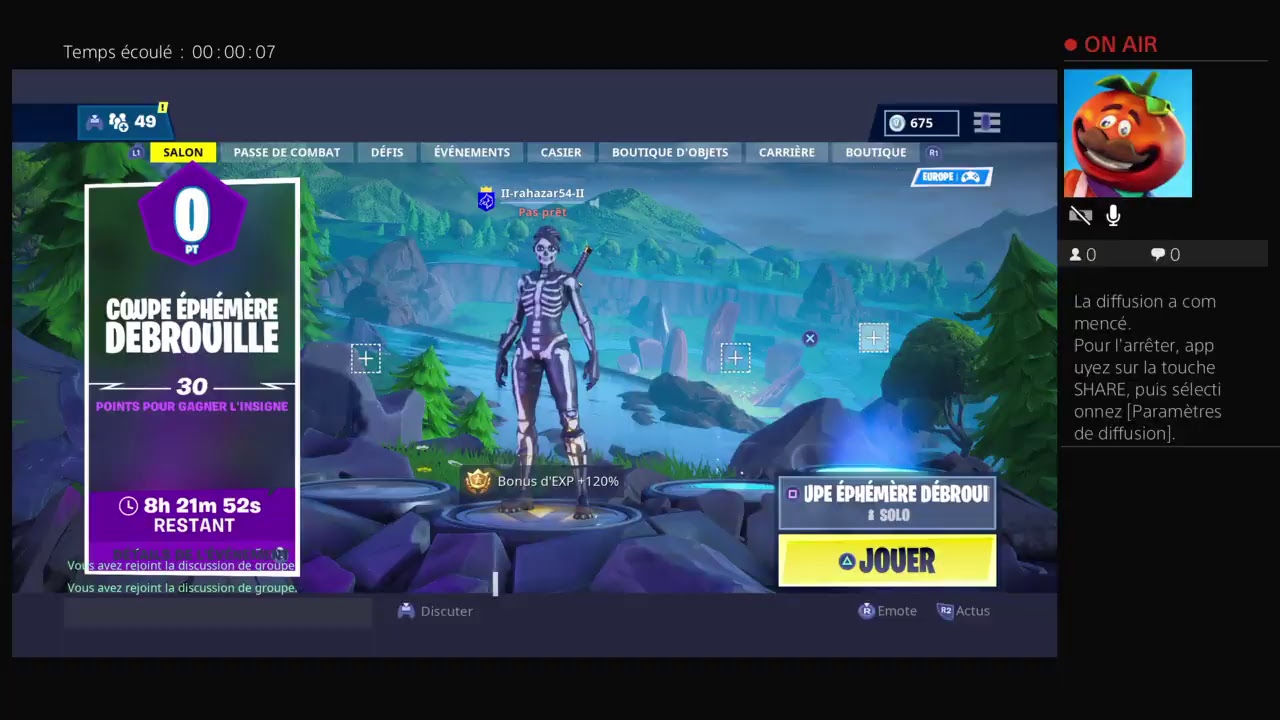Live fortnite go duo - YouTube