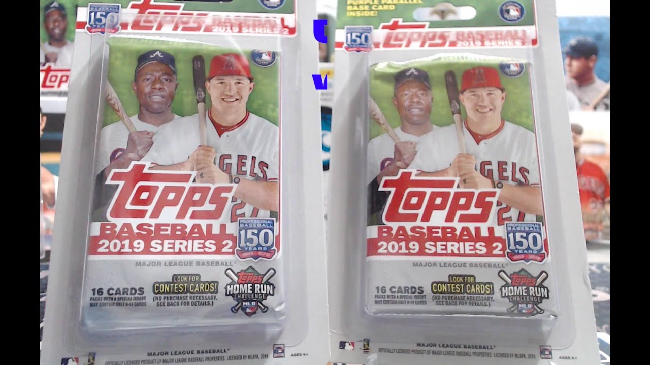 Giveaway Winners Announced + 2019 Topps Series 2 Baseball Blister Packs ...