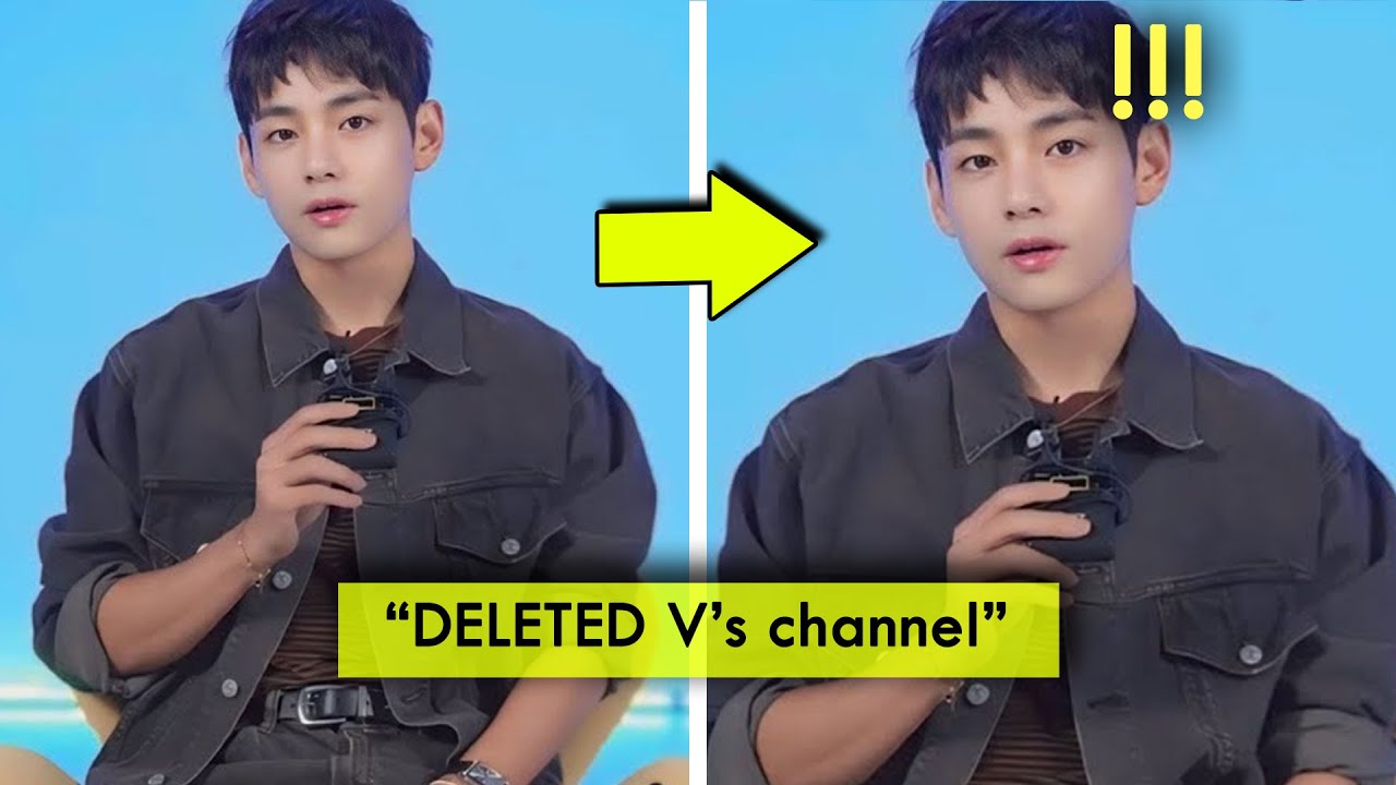 Youtube deleted V’s channel, Controversial streamer threatened BTS ...