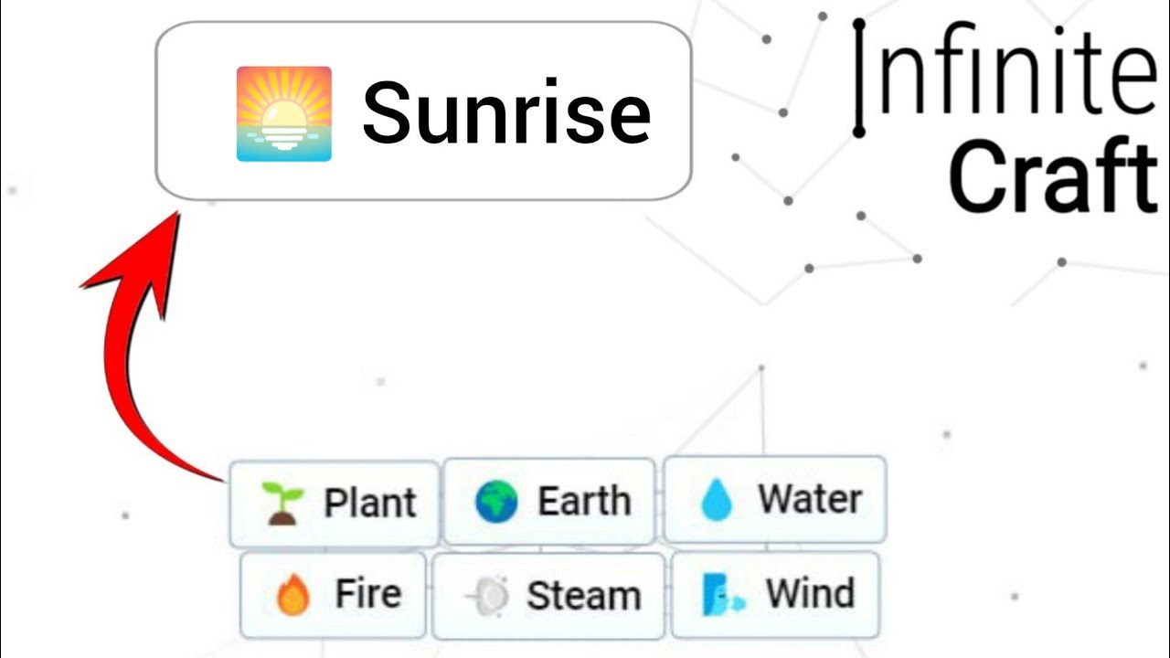 How to make Sunrise in infinite craft | infinity craft - YouTube