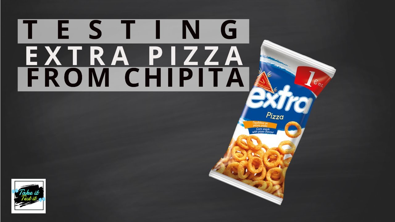 Δοκιμάζω τα extra pizza από την Chipita !!! - YouTube