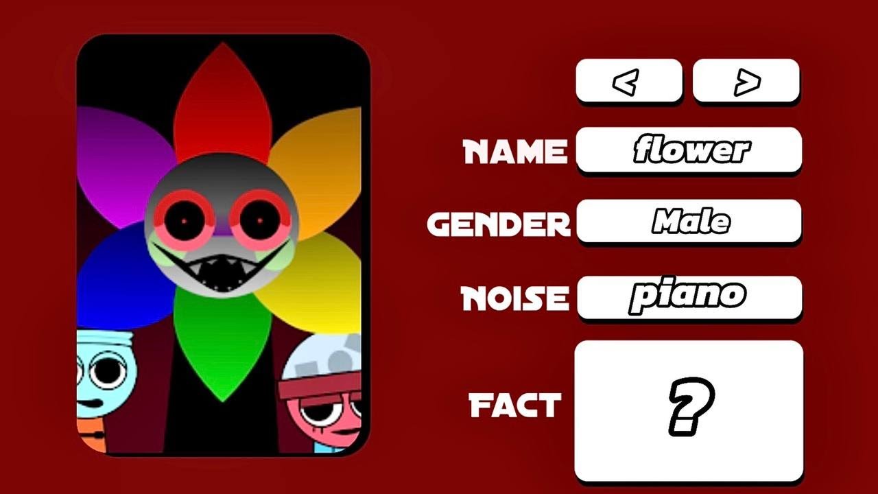 Incredibox SPRUNKI Description Of All Characters, Normal Version, Cards ...