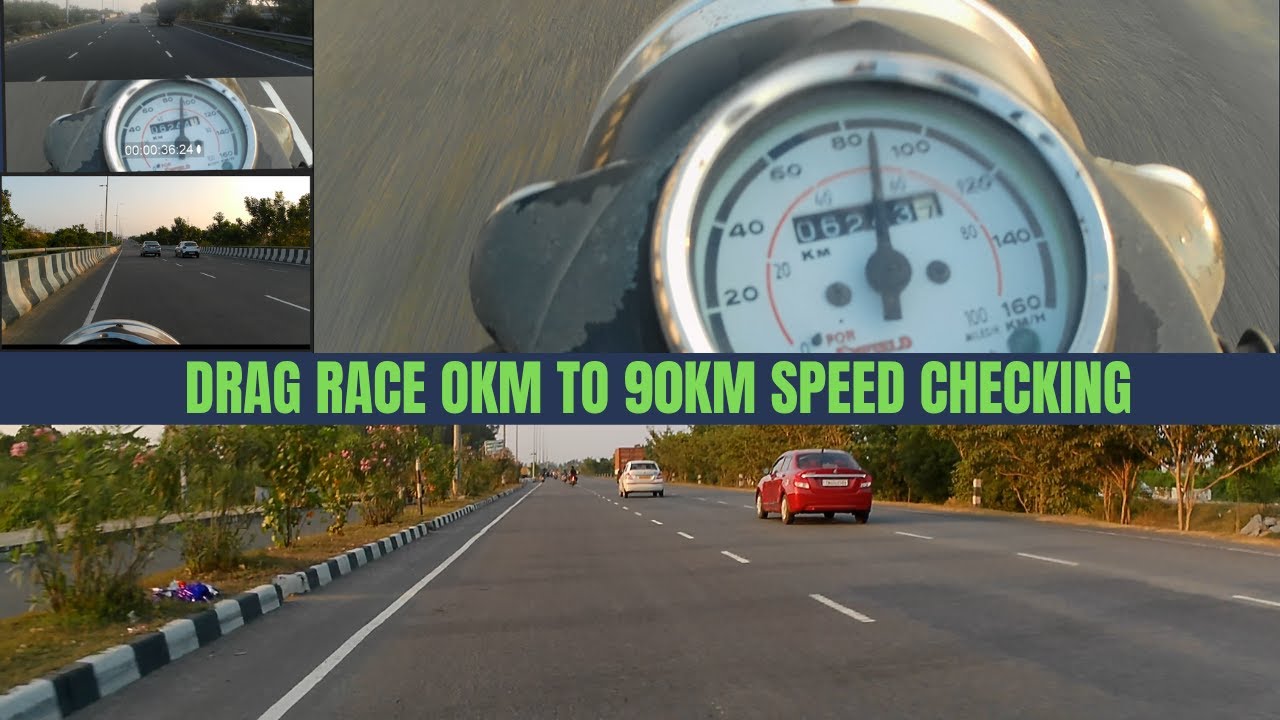 I Made Test Drive (Drag Race) Checking on my super Bullet2006(Zero to ...