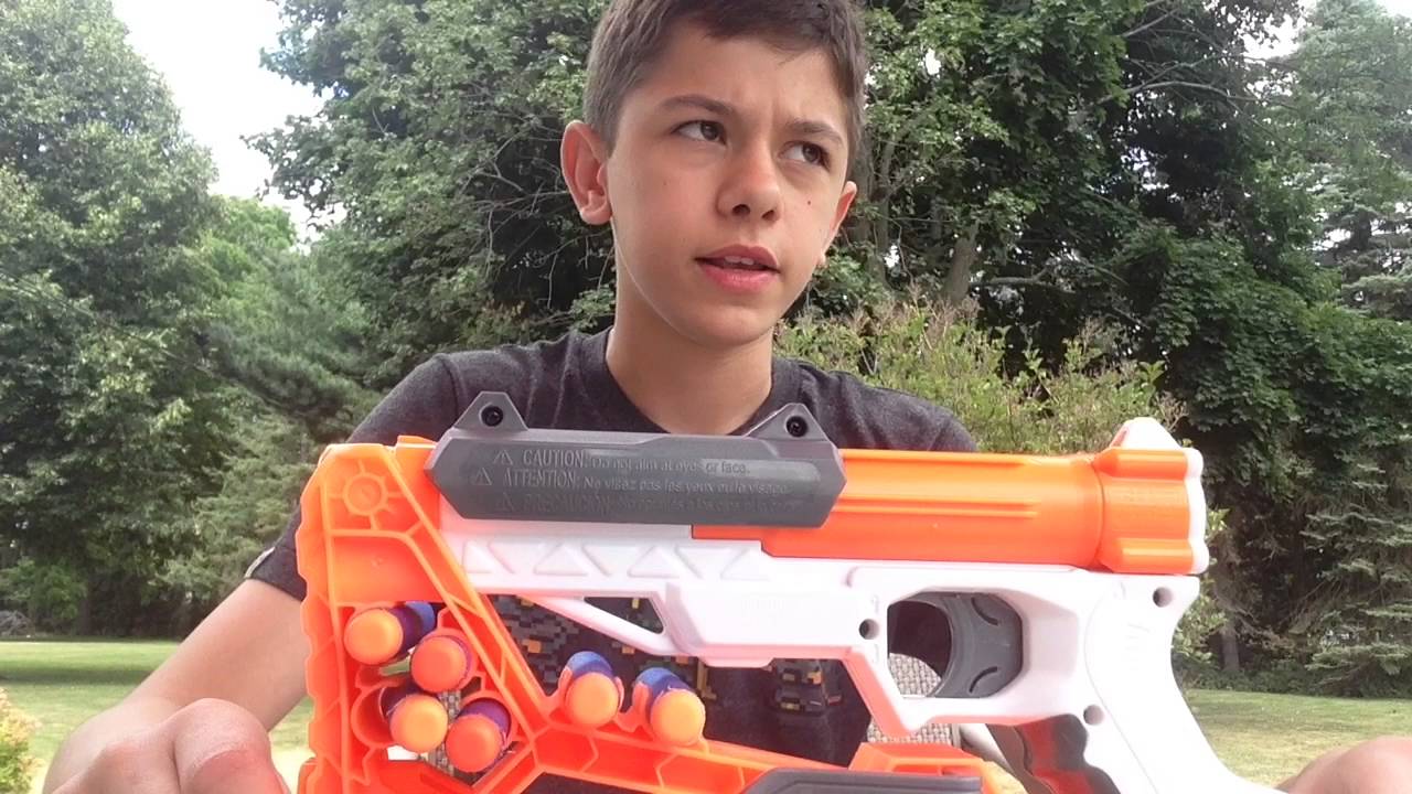 Nerf Gun Review: SharpFire - YouTube