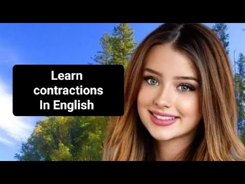 Learn Contractions. She is:- She's शीज़ very indispensable video for ...