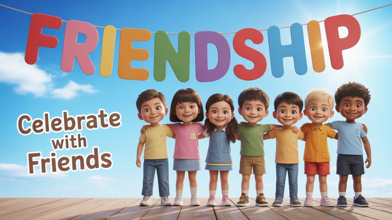 Celebrate Friendship with a Happy Dance Party - YouTube