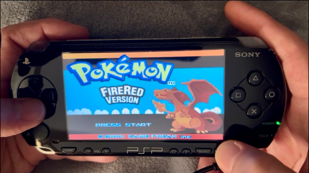 Pokemon Fire Red 2 ⭐️ PSP #4 - YouTube